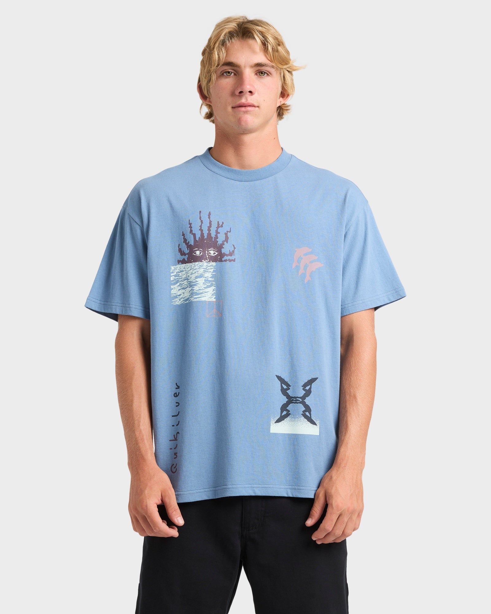 Mens Free Lock T-Shirt – Quiksilver