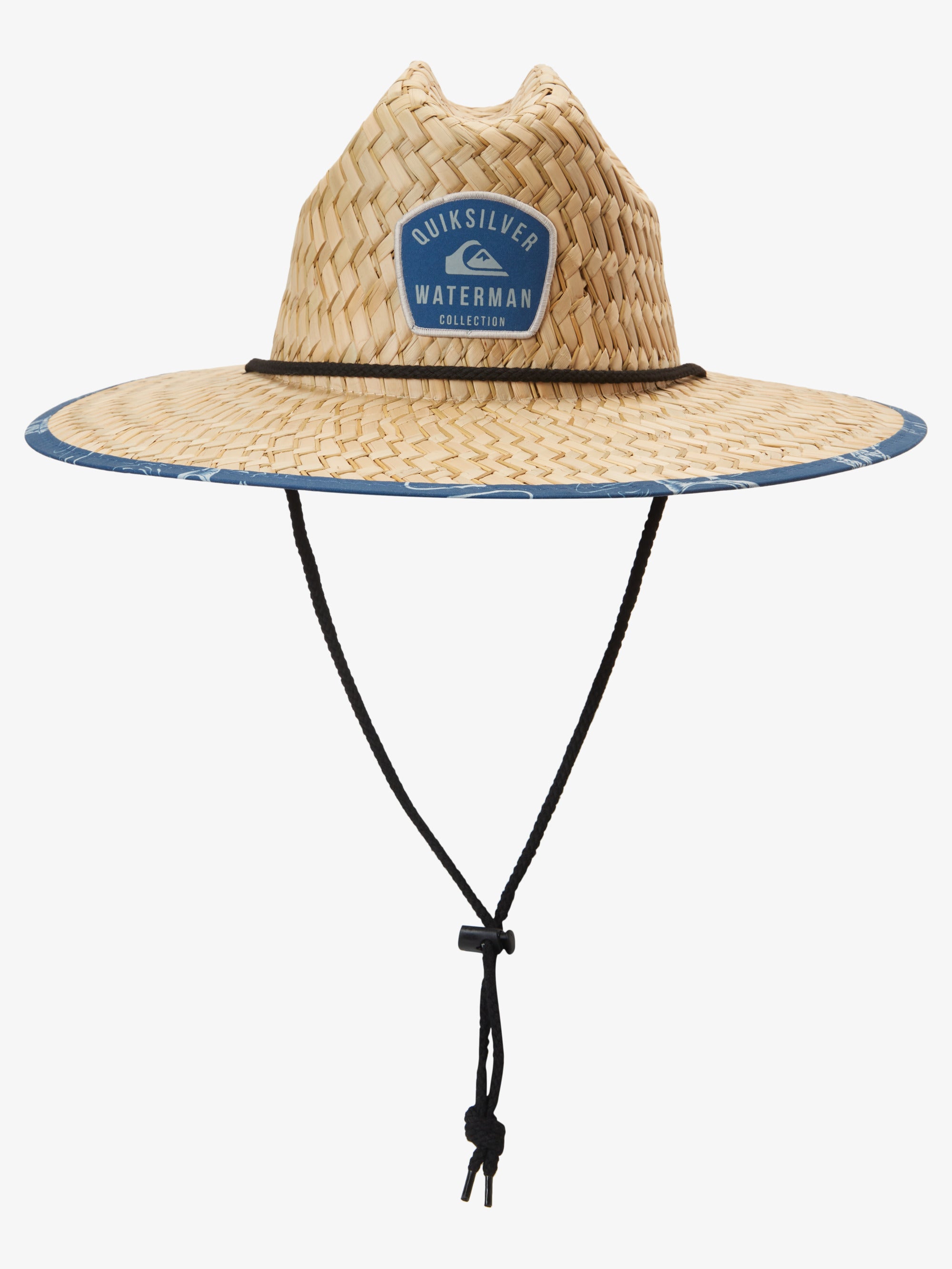 Mens Waterman Outsider Straw Lifeguard Hat - MAJOLICA BLUE | Quiksilver