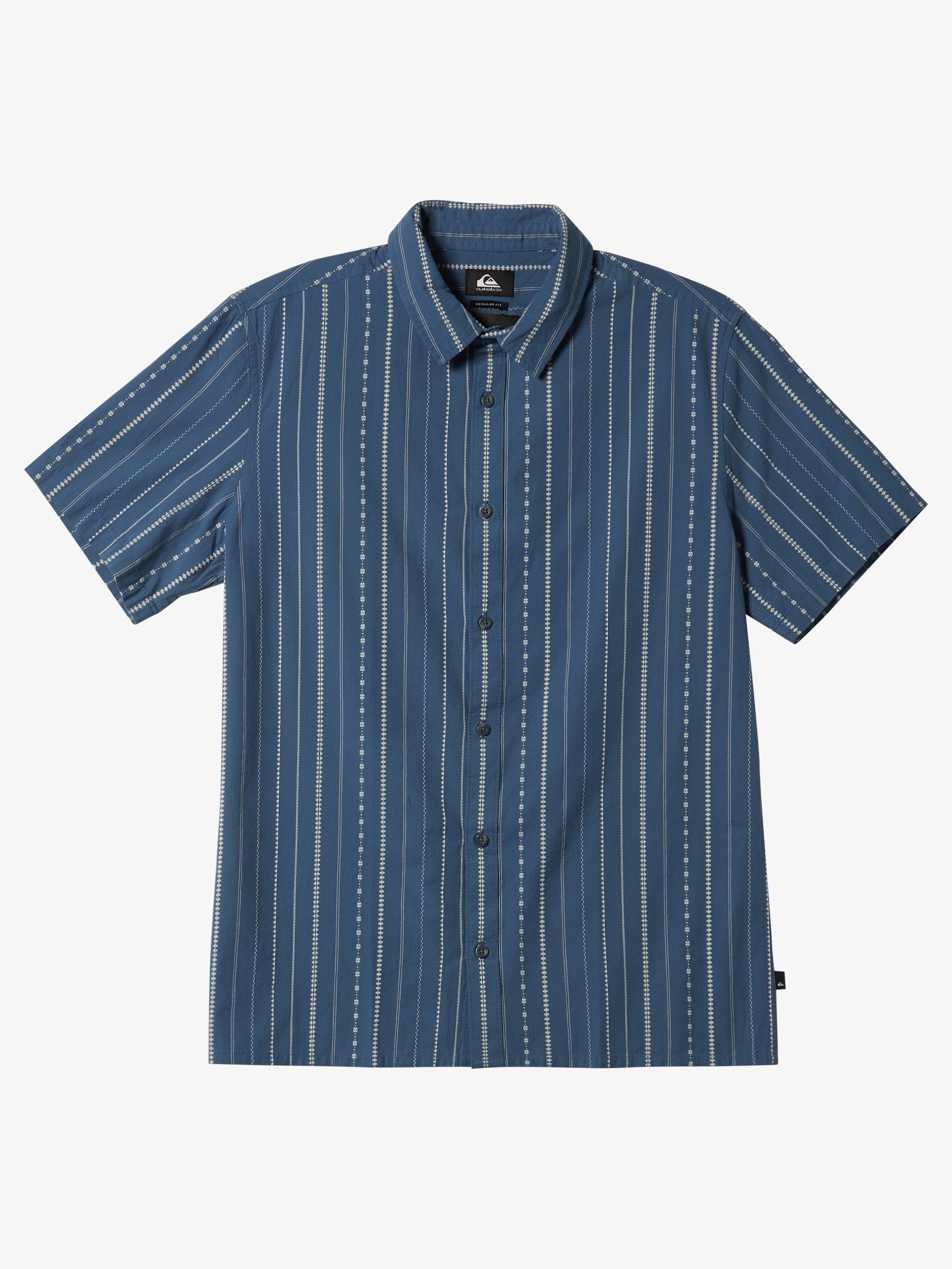 Mens Pacific Stripe Short Sleeve Shirt – Quiksilver