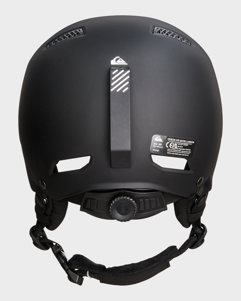 Mens Lawson MIPS Snowboard Helmet - TRUE BLACK | Quiksilver